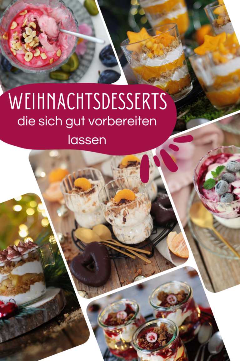 Einfache Weihnachtsdesserts: 9 Desserts, die sich gut vorbereiten lassen