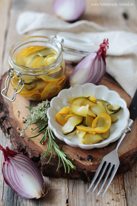 Suss Sauer Zucchini